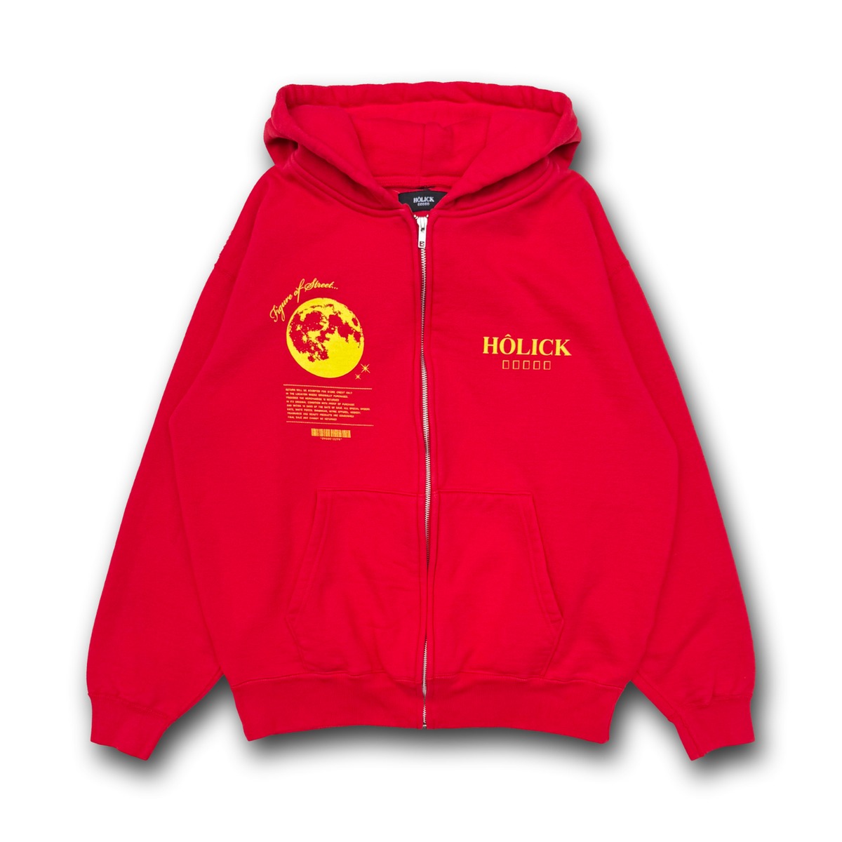 HOLICK / Figure of Street Zip Hoodie | HOLICK