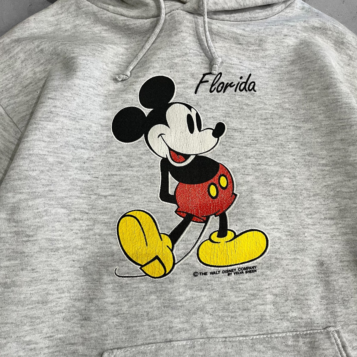 Mickey Mouse Florida“ 90‘s Velva Sheen MADE IN USA | 古着屋 SALVATION WEAR