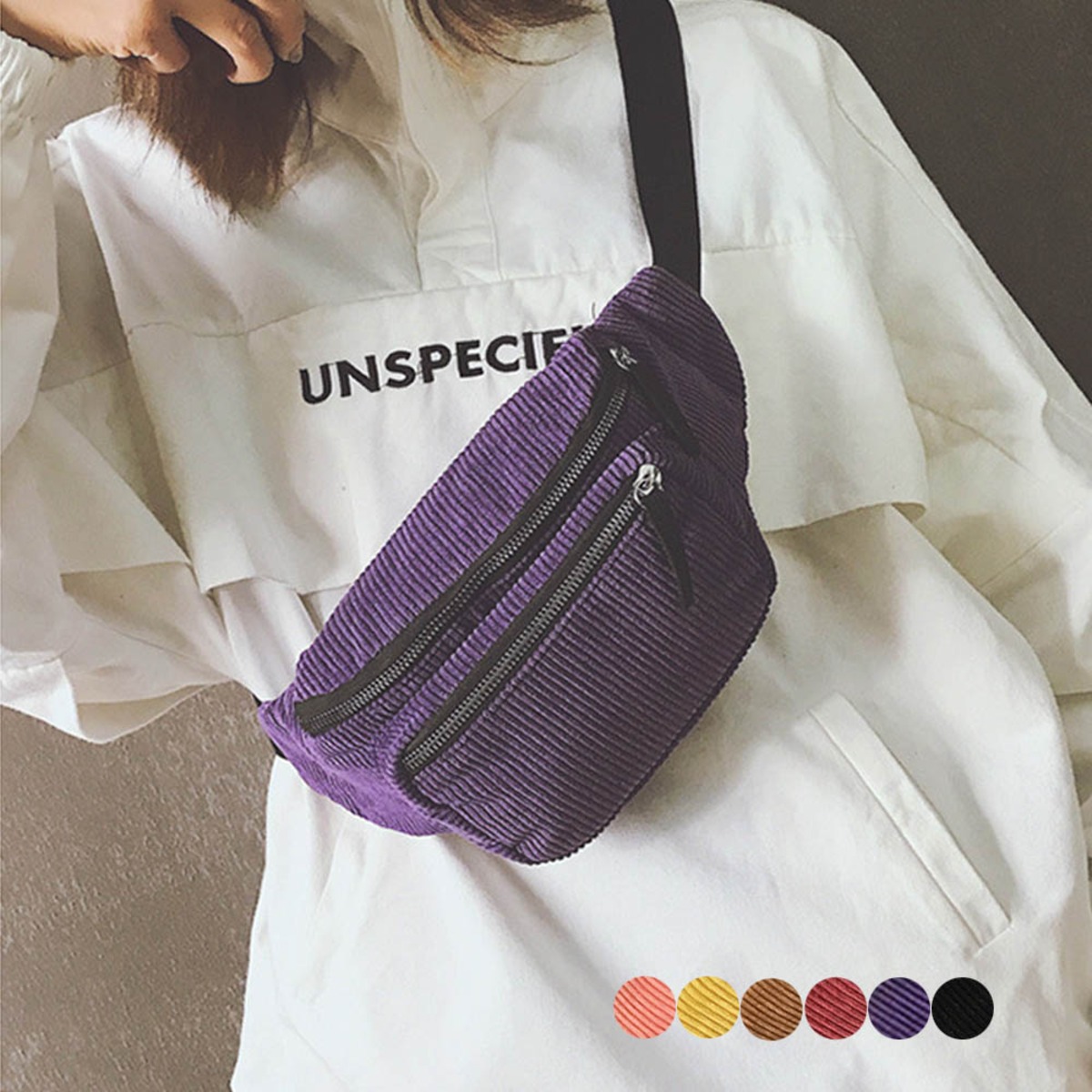 ウエストポーチ レディース ボディバッグ ヒップバッグ 韓国 メッセンジャー | レディースファッション専門店Gracy Mode（グレイシーモード）