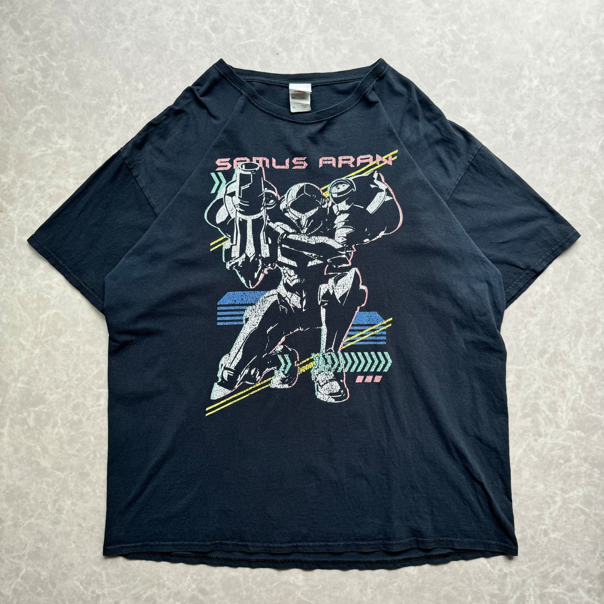 "SAMUS ARAN" Print short sleeve t-shirt | S.CLOTHES