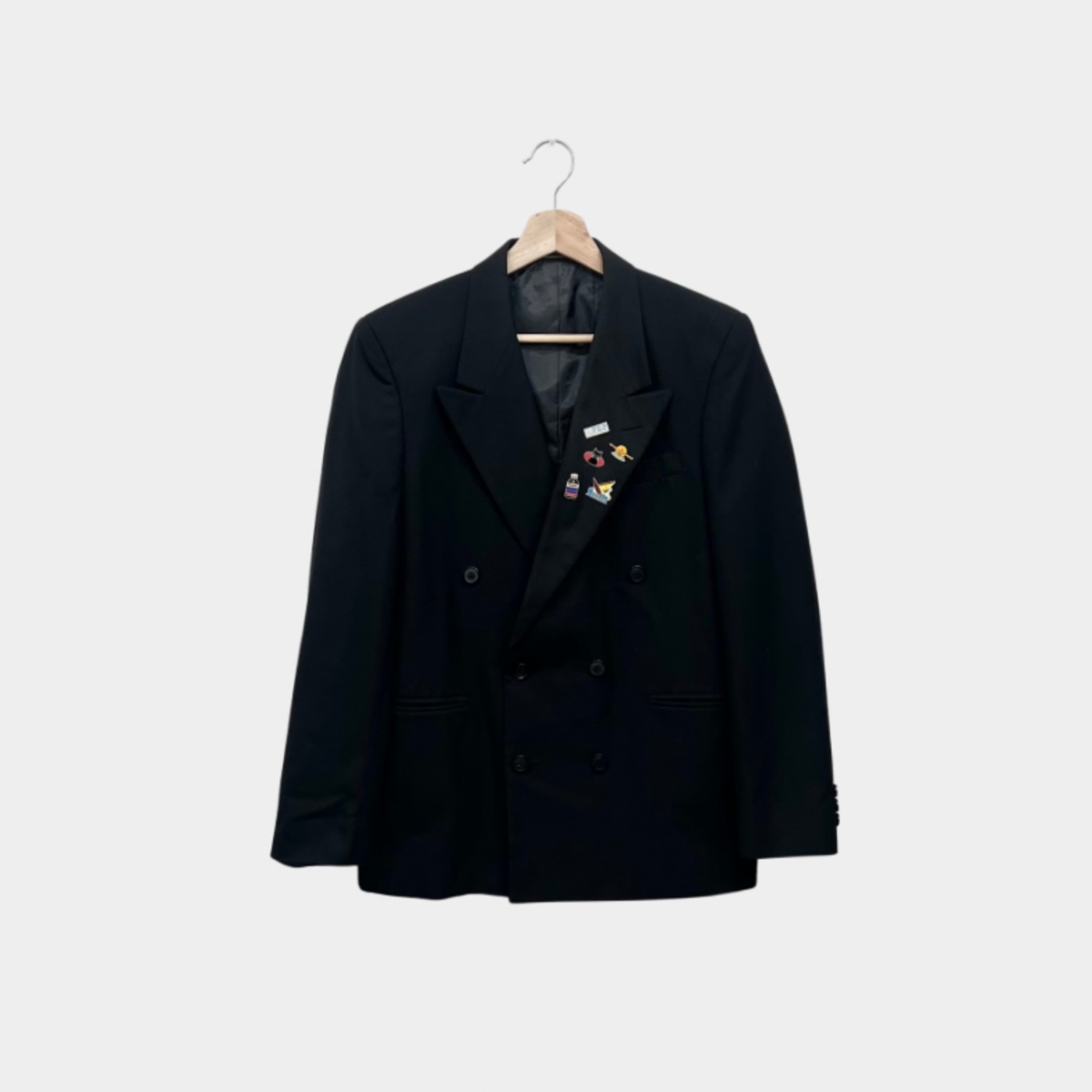 double tailored jacket pins | Hype