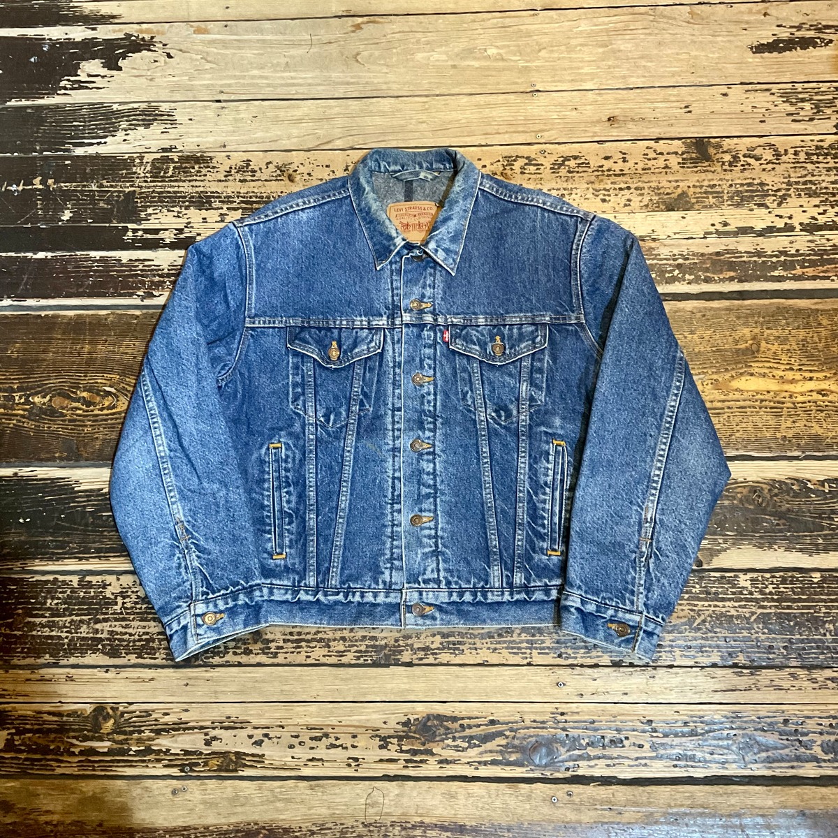 90’s Levi’s 70506-0316 Denim Jacket 42 USA製 ブランケット付 | Desert Snow Chiba