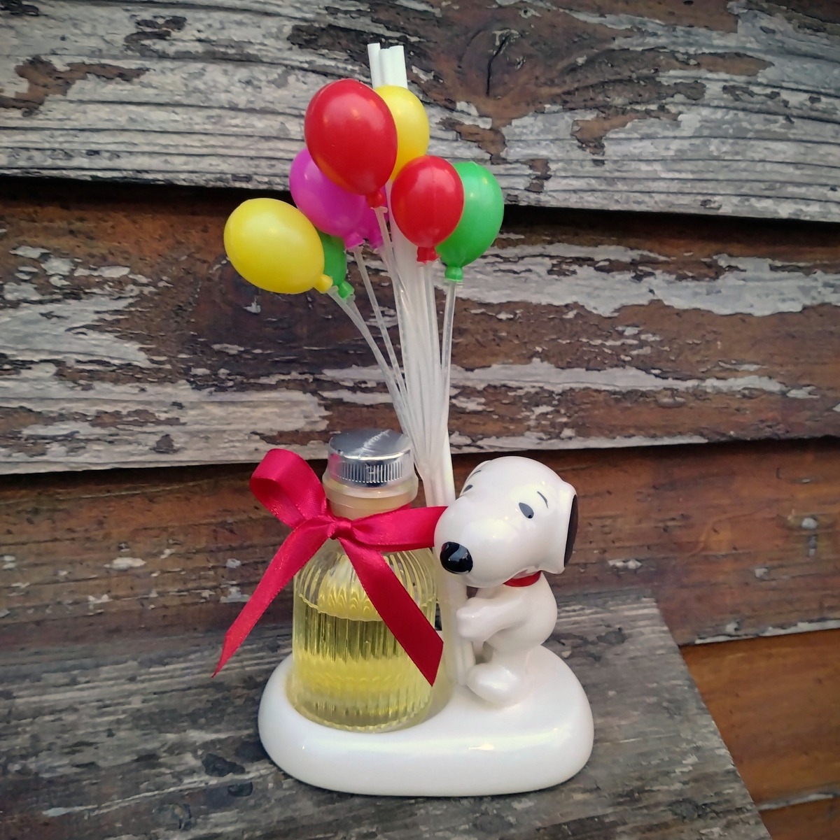 Snoopy Balloon Diffuser / 2800yen / デットストック スヌーピー バルーン ディフューザー Peanuts ...