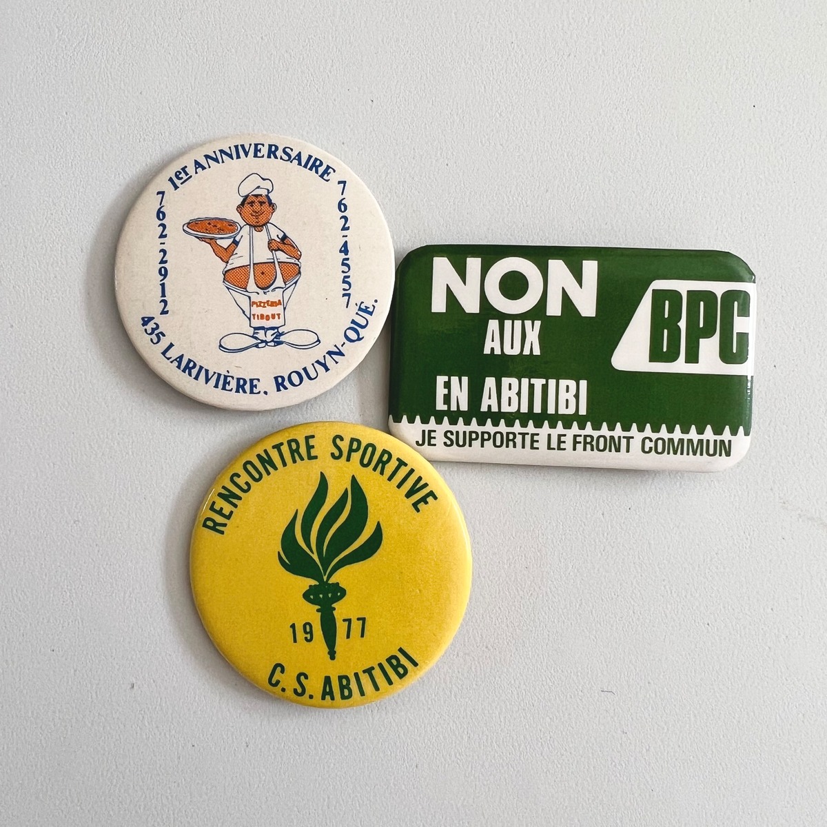 vintage PinBack Button set | atelierpuppy