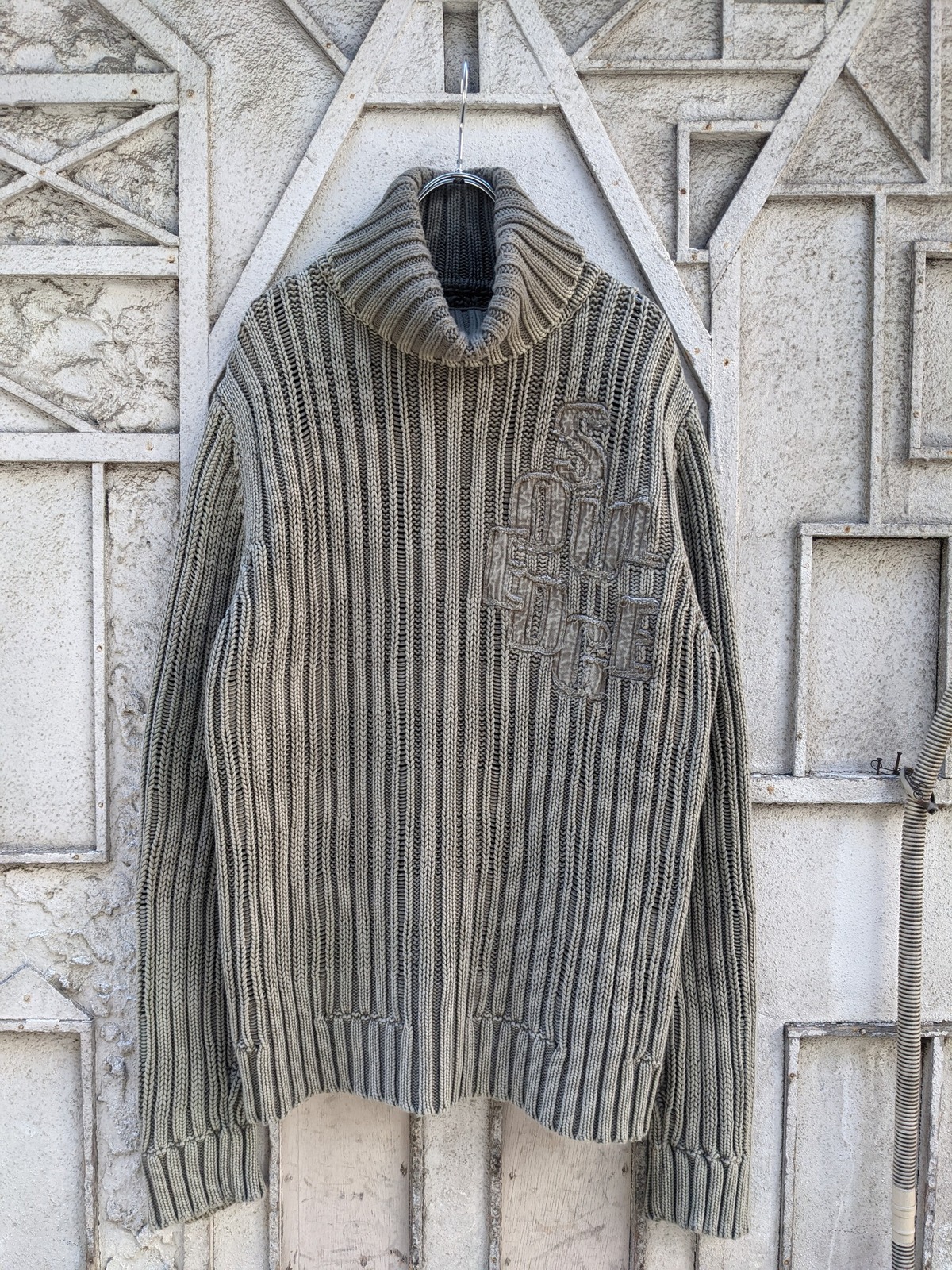 "DESIGN RIB KNIT" | 深緑オンライン