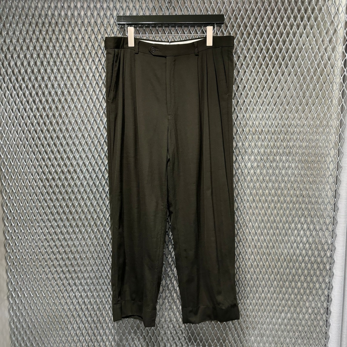 90s【GIVENCHY】3tuck Slacks USA製 | the Holic vintage clothing