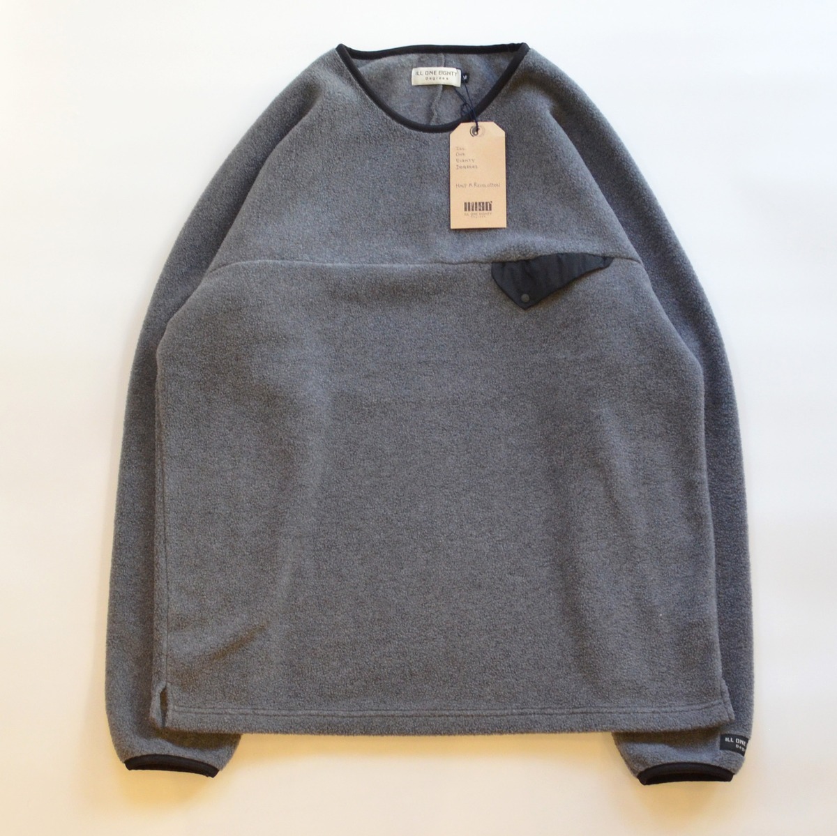 ILL180° "LIGHTWEIGHT FLEECE CREW-NECK" | GOOD LUCK STORE