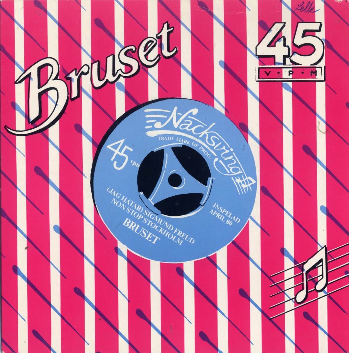 BRUSET - (Jag Hatar) Sigmund Freud 7" | urban enemy