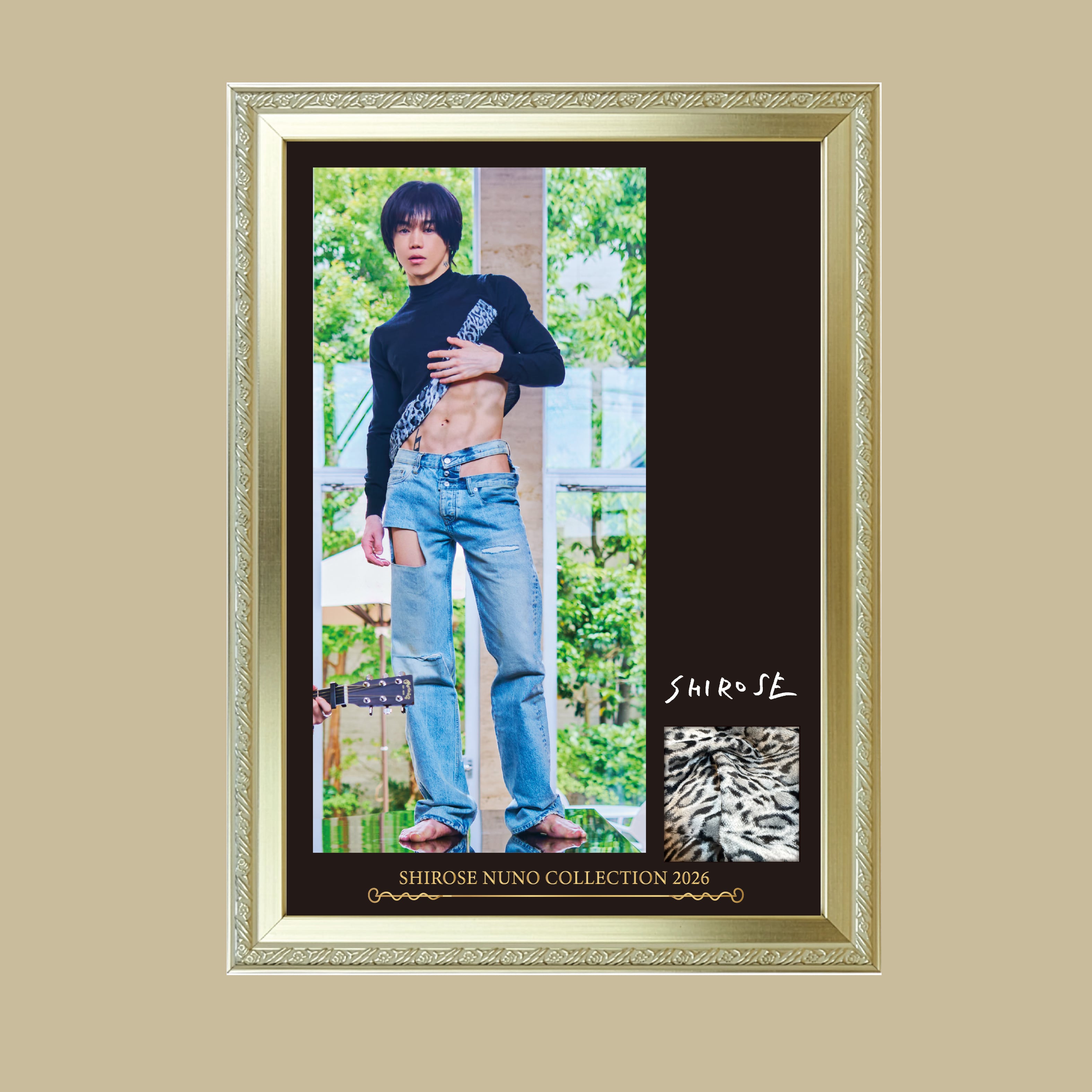 SHIROSE 布(ぬの)COLLECTION 2026 ④「筋肉触ってみる？」 | SHIROSE STORE