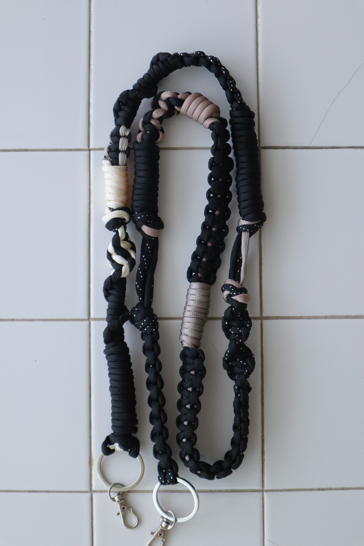 LONG random braid 〈black 02〉 | chaskip