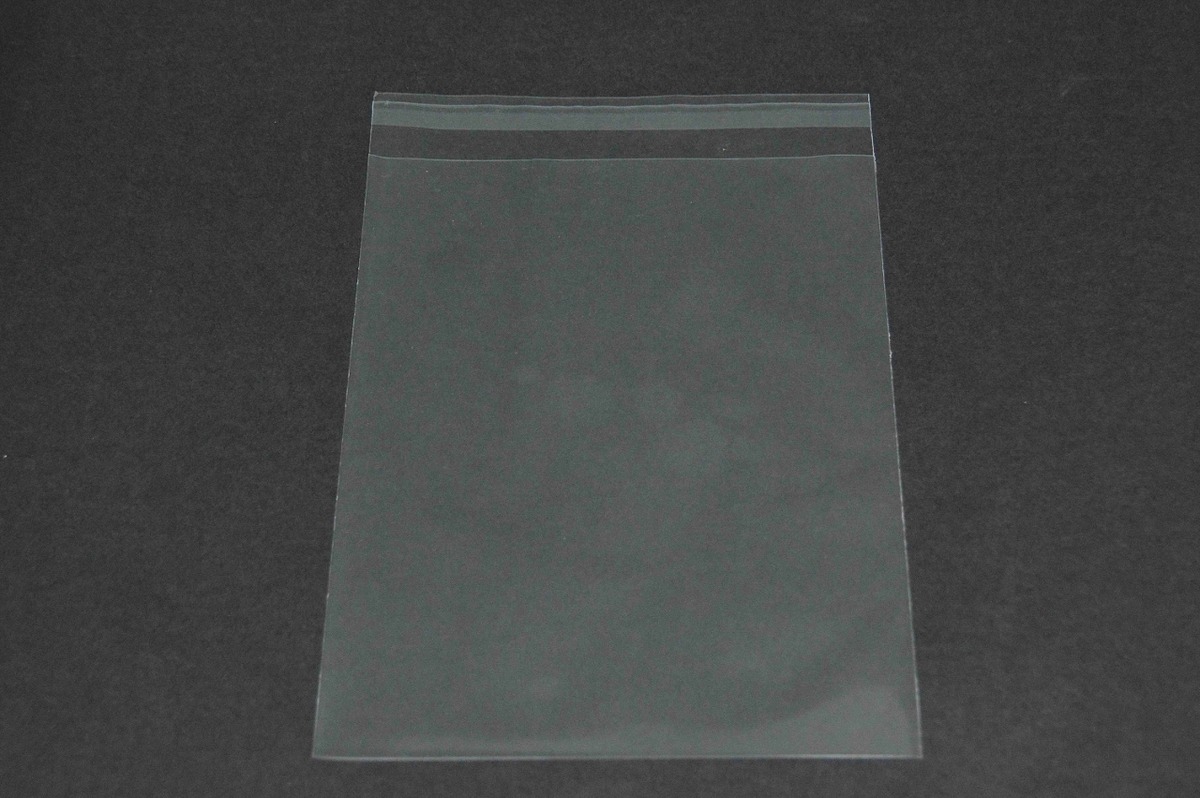 雑貨小分け包装・部品、資料整理(CPP袋 CPP袋 雑貨袋 テープ付き)横225×縦310+フタ40mm CPP フィルム 60μ(0.06mm)【1,000枚】 | MAIL STORE ...