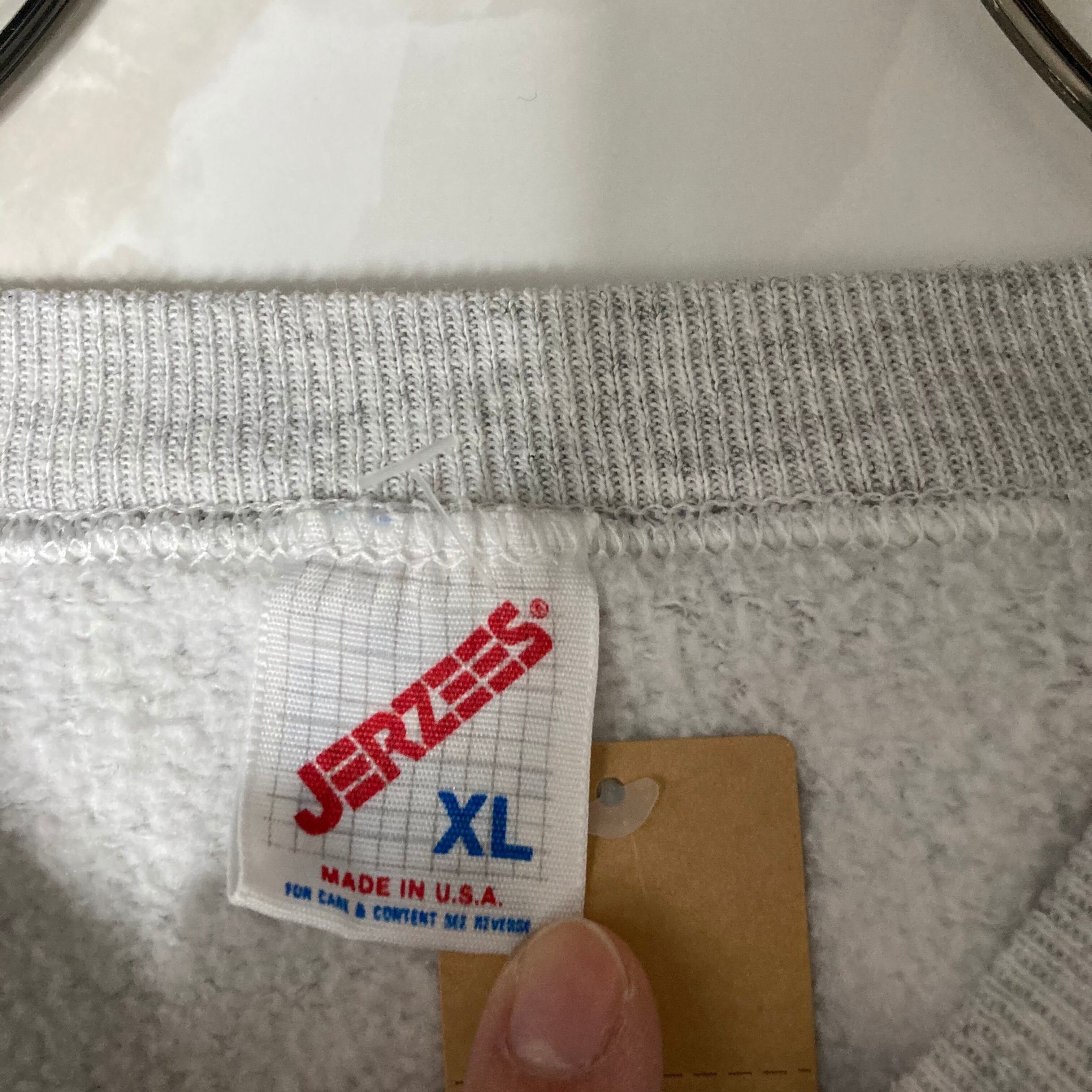 【80's】【Made in USA】【ラグランスリーブ】JERZEES スウェット XL プリント vintage | 古着屋OLDGREEN