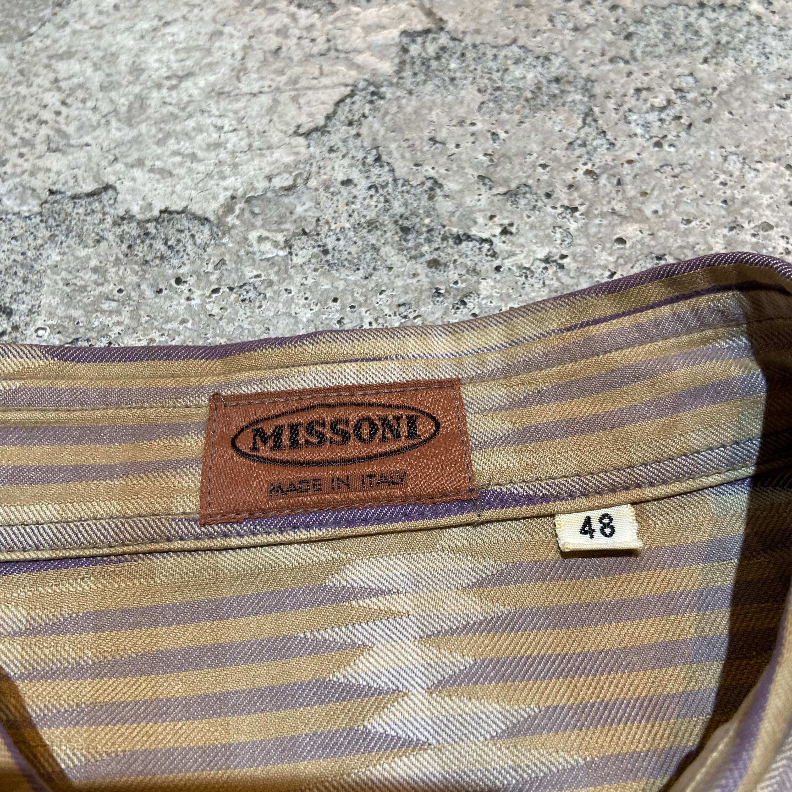 MISSONI / イタリア製 総柄 L/S シャツ サイズ48 | DonDonDown MISSONI / イタリア製 総柄 L/S シャツ サイズ48 | DonDonDown