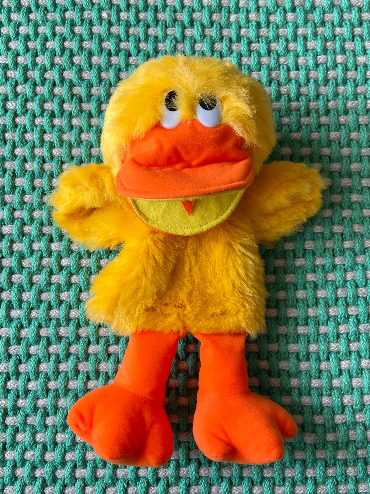 90s "The Puppet Factory" duck hand puppet / パペット ぬいぐるみ | NORM