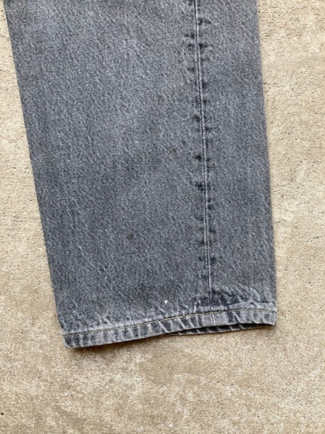 90's Levi's 501 先染め BLACK DENIM made in USA W32×L29 | BASE LINE