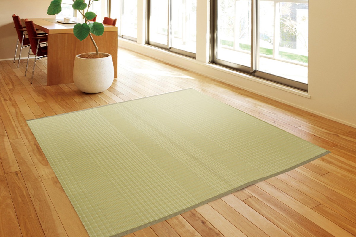 洗えるい草風カーペット 涼風 本間6帖 | インテリアのNooBee