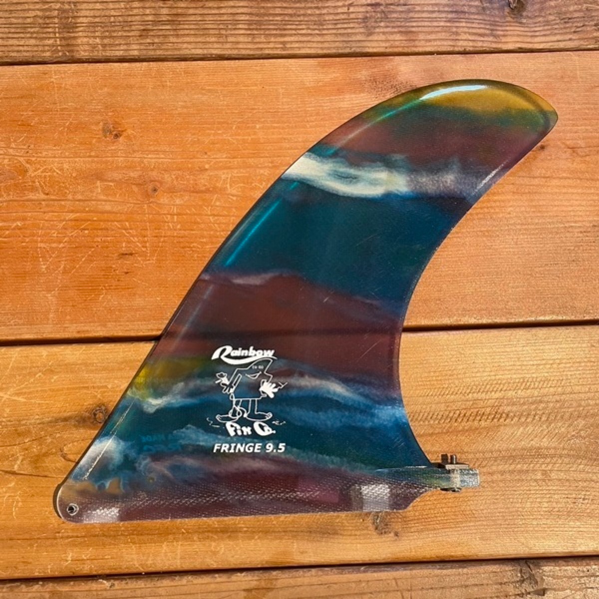 RAINBOW FINレインボーフィン FRINGE9.5 ロングボード用フィン | BLUE SPLASH
