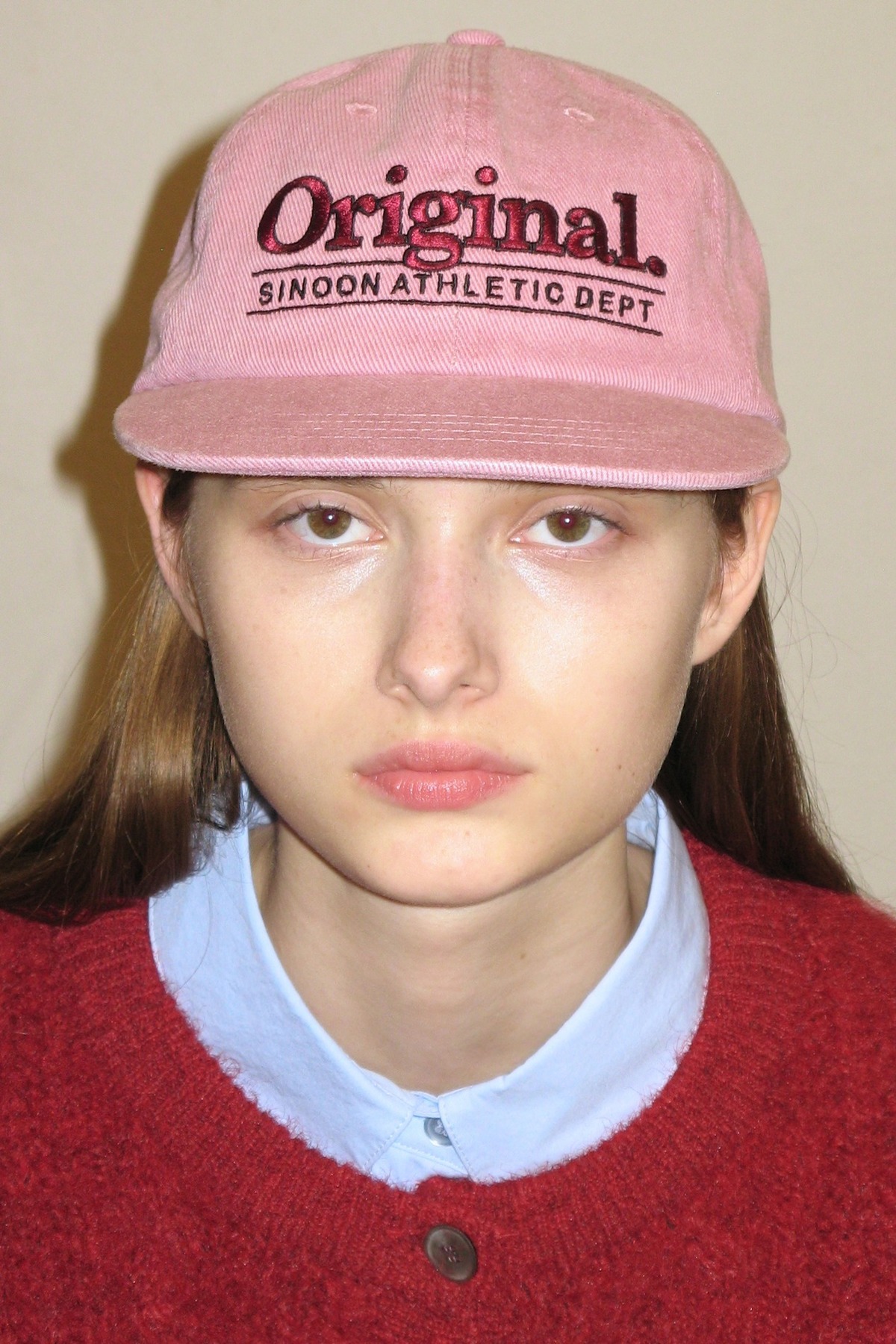 [SINOON] ORIGINAL DENIM BALL CAP (PINK) 正規品 韓国ブランド 韓国通販 韓国代行 韓国ファッション シヌン シヌーン | BONZ (韓国ブランド 代行)