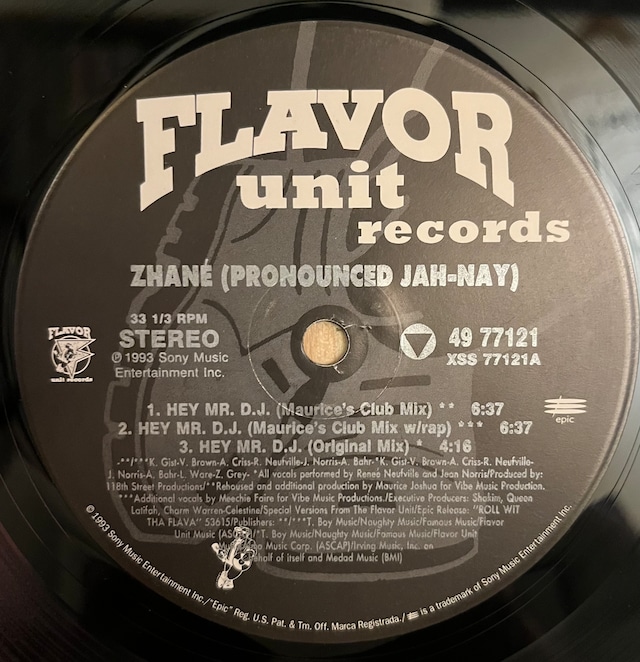Zhané – Hey Mr. D.J. (12") | oleo Records