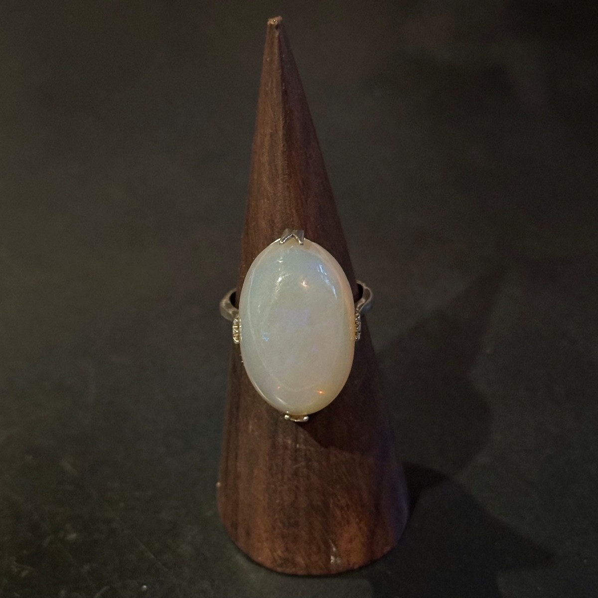 SILVER925 WHITE STONE DESIGN RING/シルバー/リング | maryland_accessories