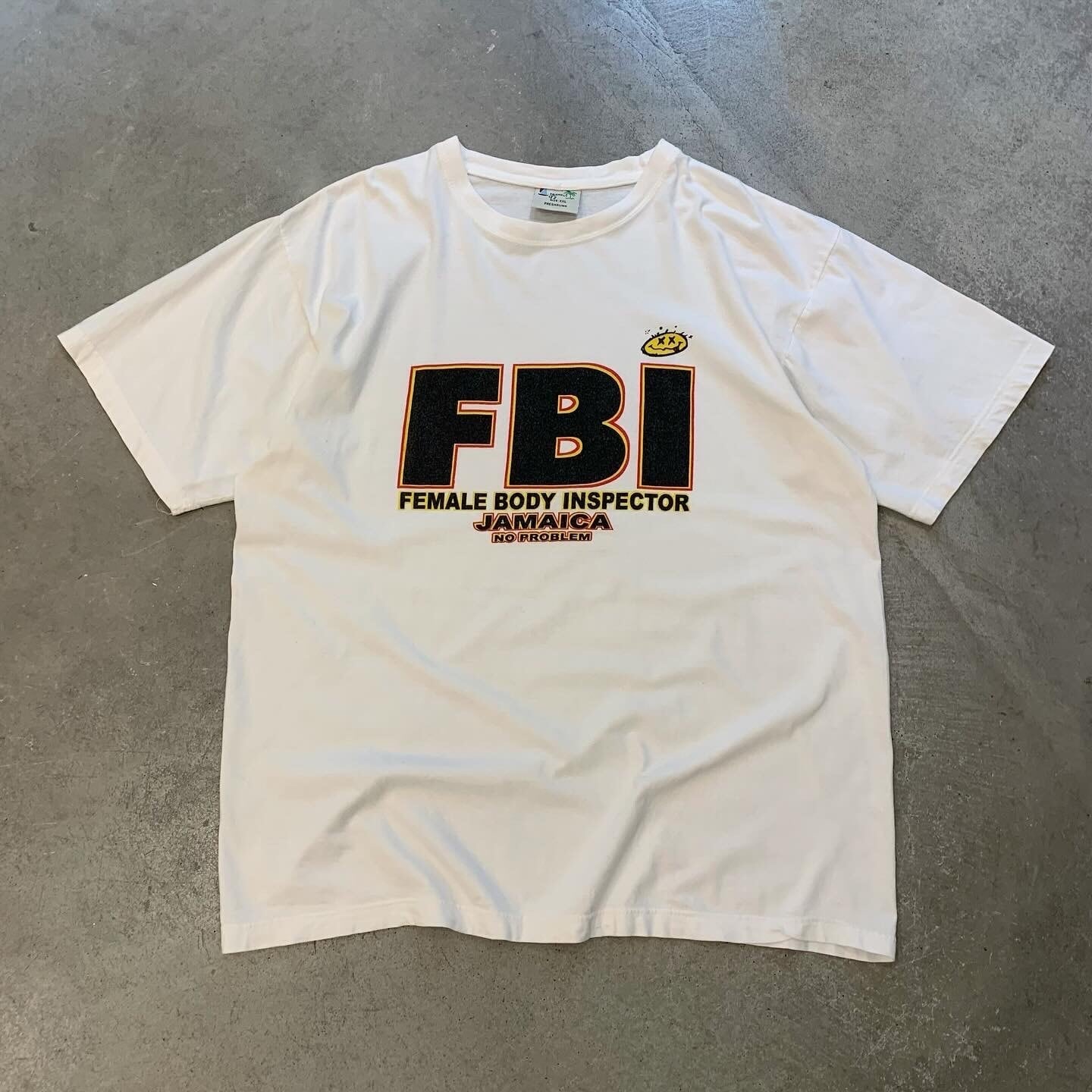 “FBI” Print Tee | RENGA CLOTHING STORE