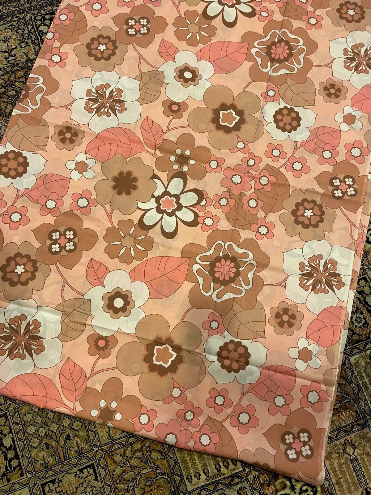 Vintage Retro St Michael flower Single flat sheet | awesome vintagegear ...