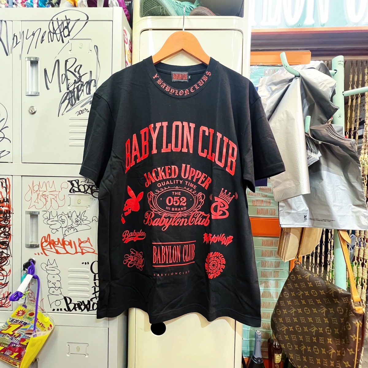 BABYLON CLUB ALL STAR LOGO S/S TEE -RED- | babylonclub