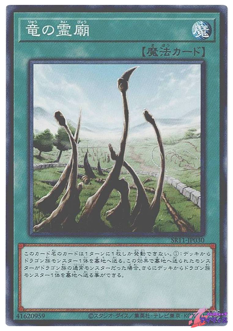 竜の霊廟 [ノーマル] [ランクB] [SR11-JP030] [遊戯王] | トレカショップアイヴィス【遊戯王シングル販売】