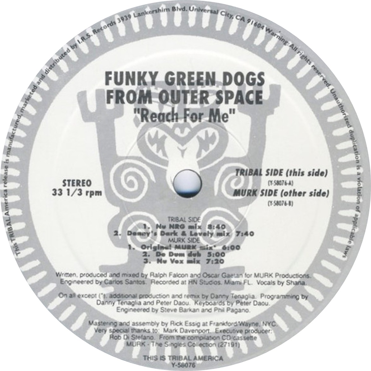 Funky Green Dogs From Outer Space – Reach For Me | First Floor Records ...