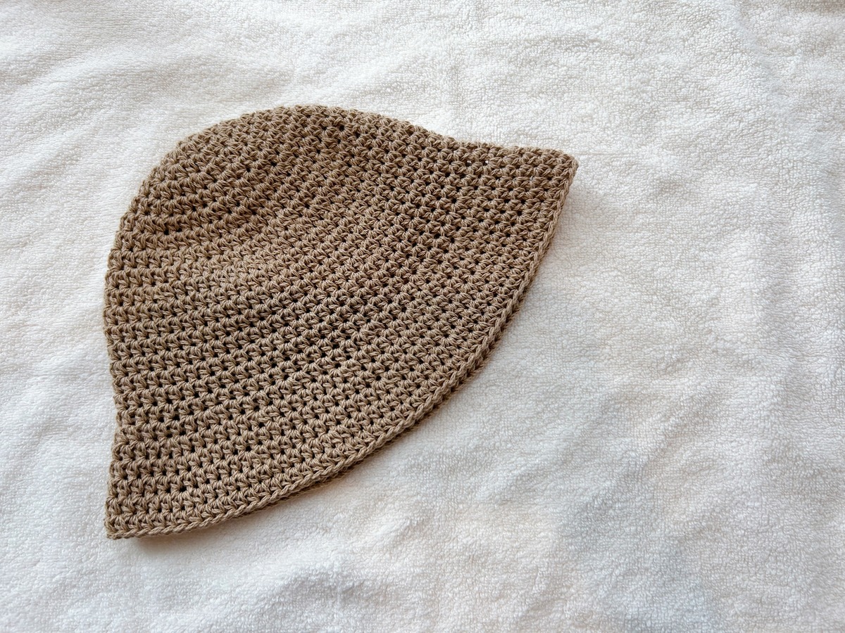 【受注品】S size クロシェハット（カフェオレ） | Hi-Yu crochet