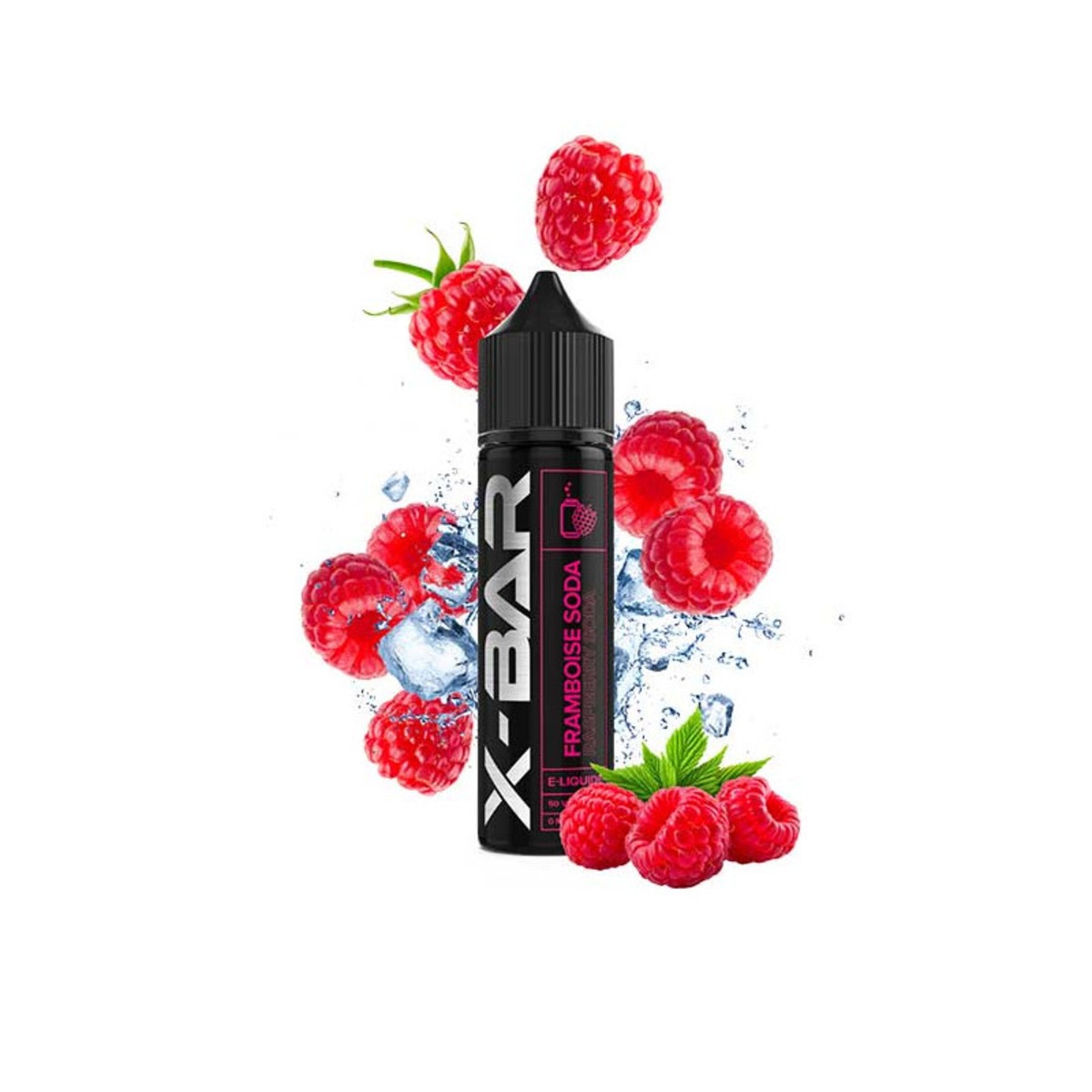 X-BAR RASPBERRY SODA 50ml | CLUTCH VAPOR