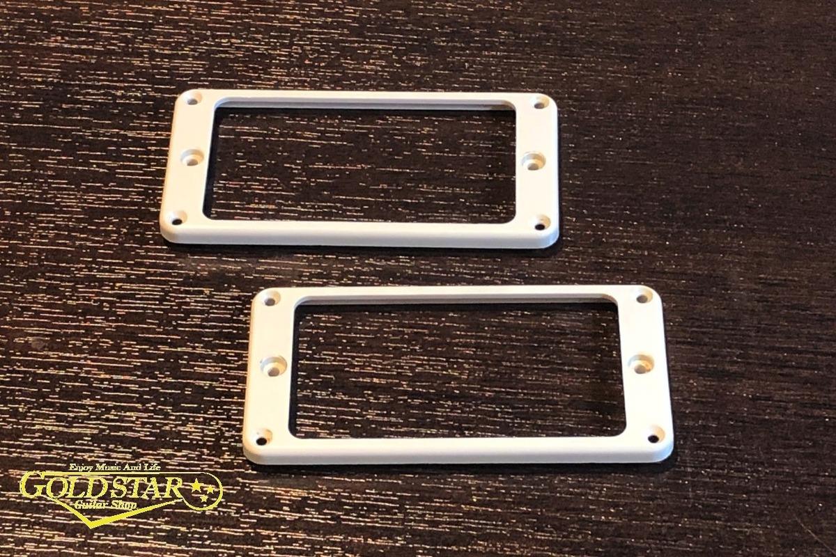 【PRS純正パーツ】PRS / Humbucker Pickup Ring Set, Universal Angle Ivoly セット ...