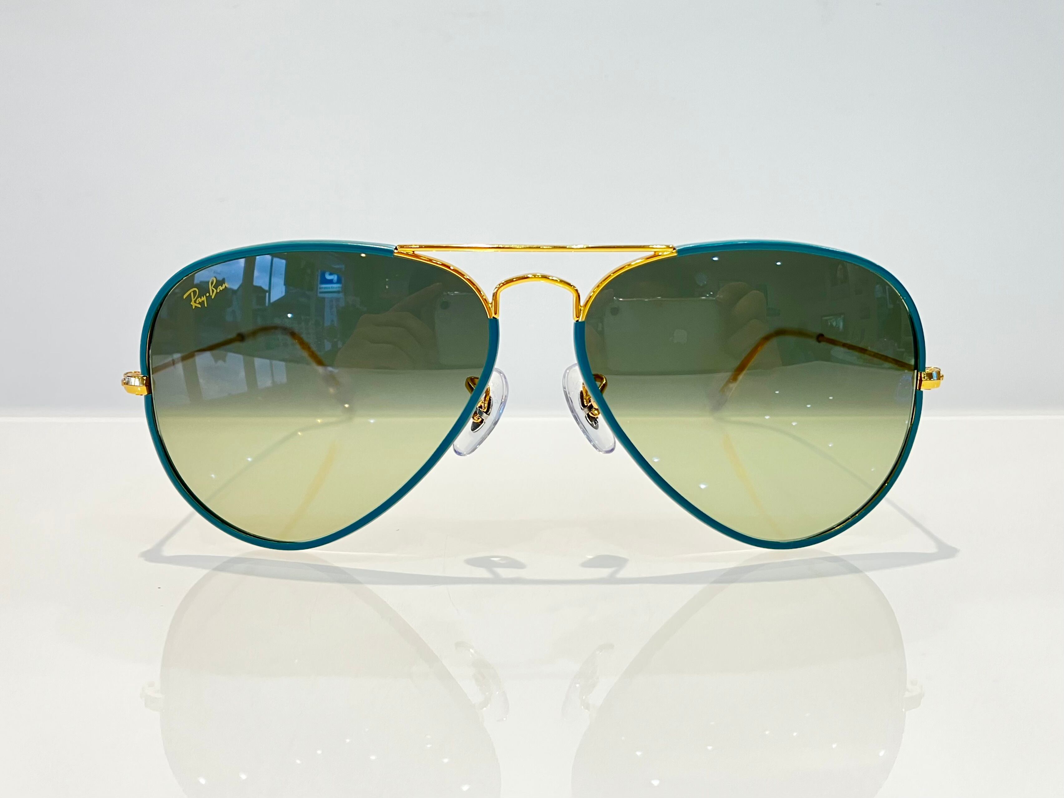 Ray-Ban AVIATOR FULL COLOR LEGEND グリーン | めがね工房中代