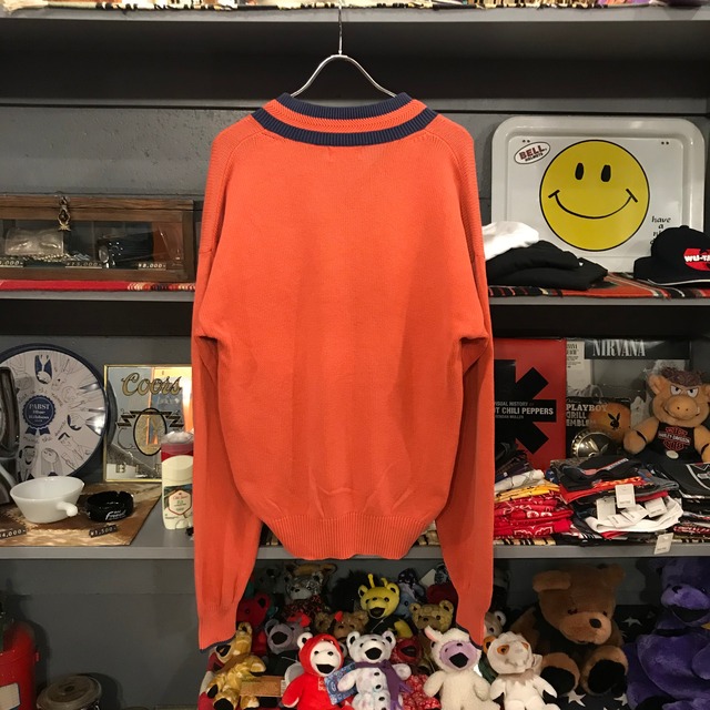 GRAPHIX Cotton Tilden Knit Sweater | VOSTOK