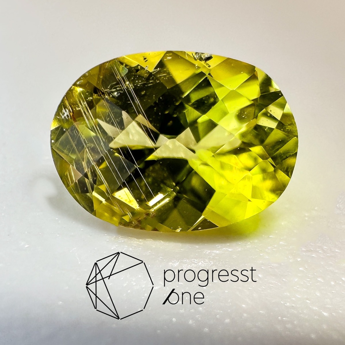 カナリートルマリン0.78ct | progresstone