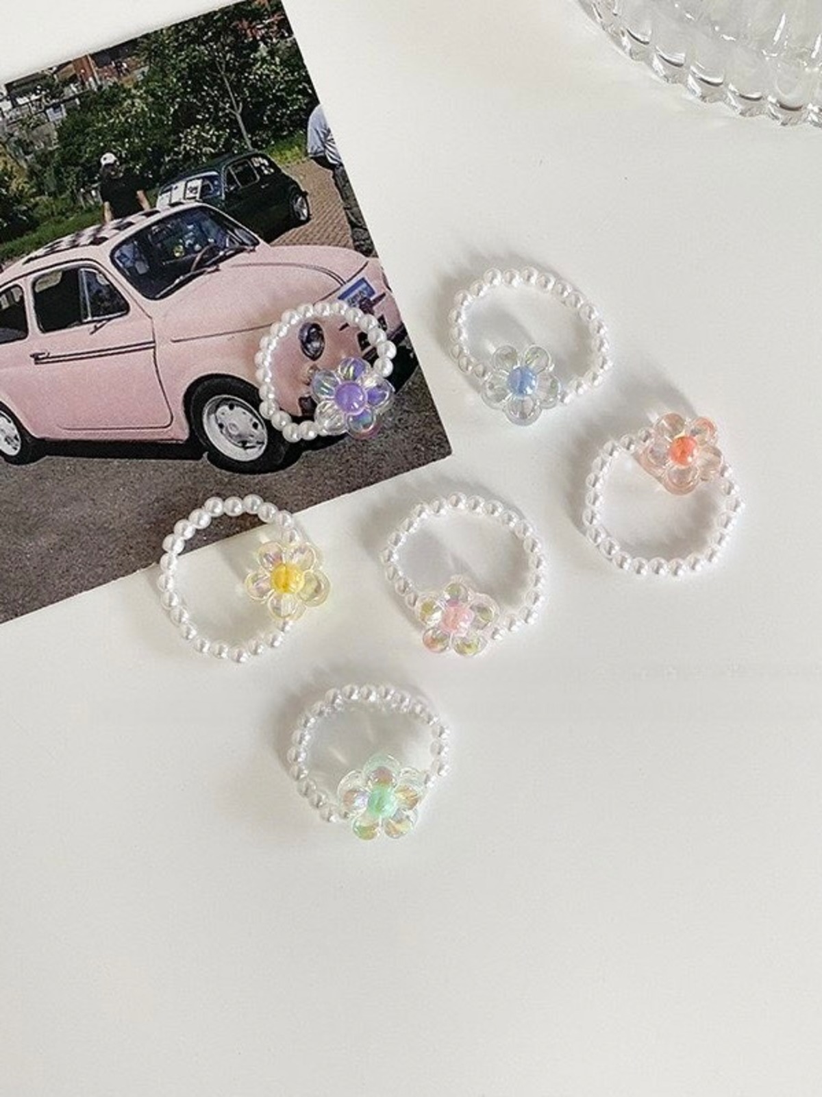 【即納商品】flower beads ring | noul