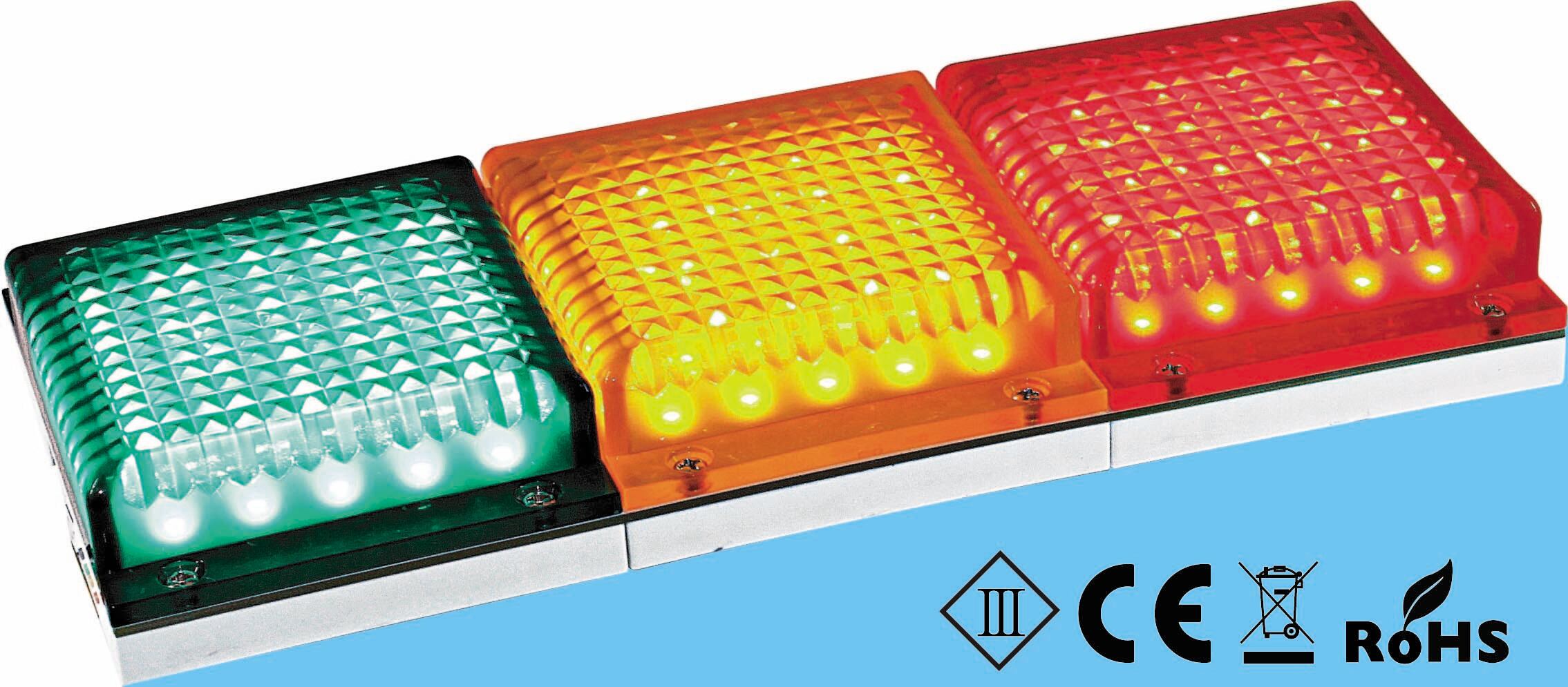 80NLL-3-GRY-24 組み込み型LED信号灯 | Pay ID