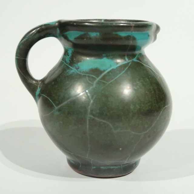 --Paul Dressler-- 10.5cm | Fat Lava and German Art Pottery-kiis-