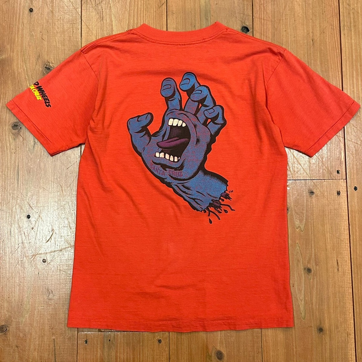 80's "SANTA CRUZ" Print tee "Screaming Hand" | Pigsty Harajuku
