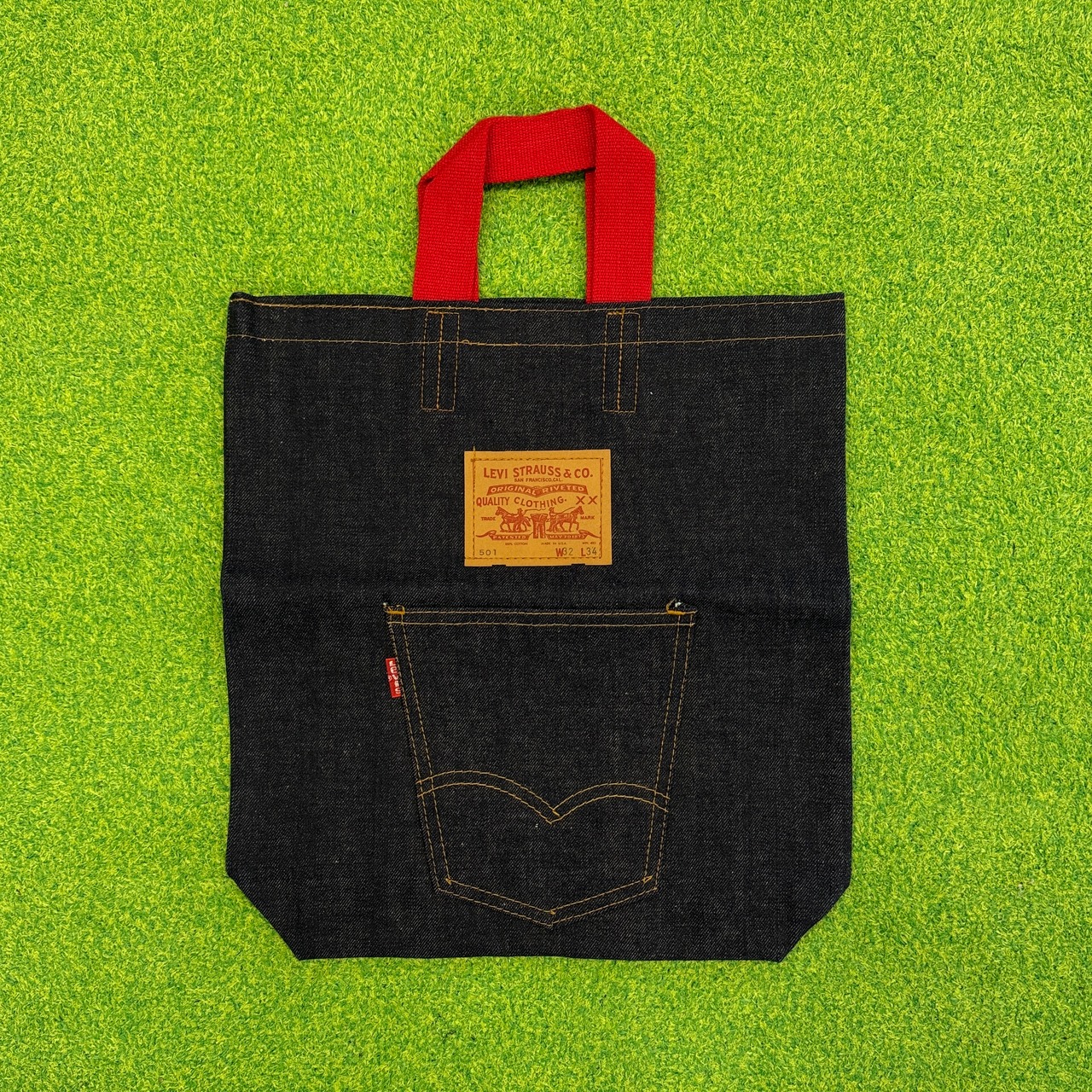 70'S LVEI'S DENIM TOTE BAG（DEAD STOCK） | VIWONE