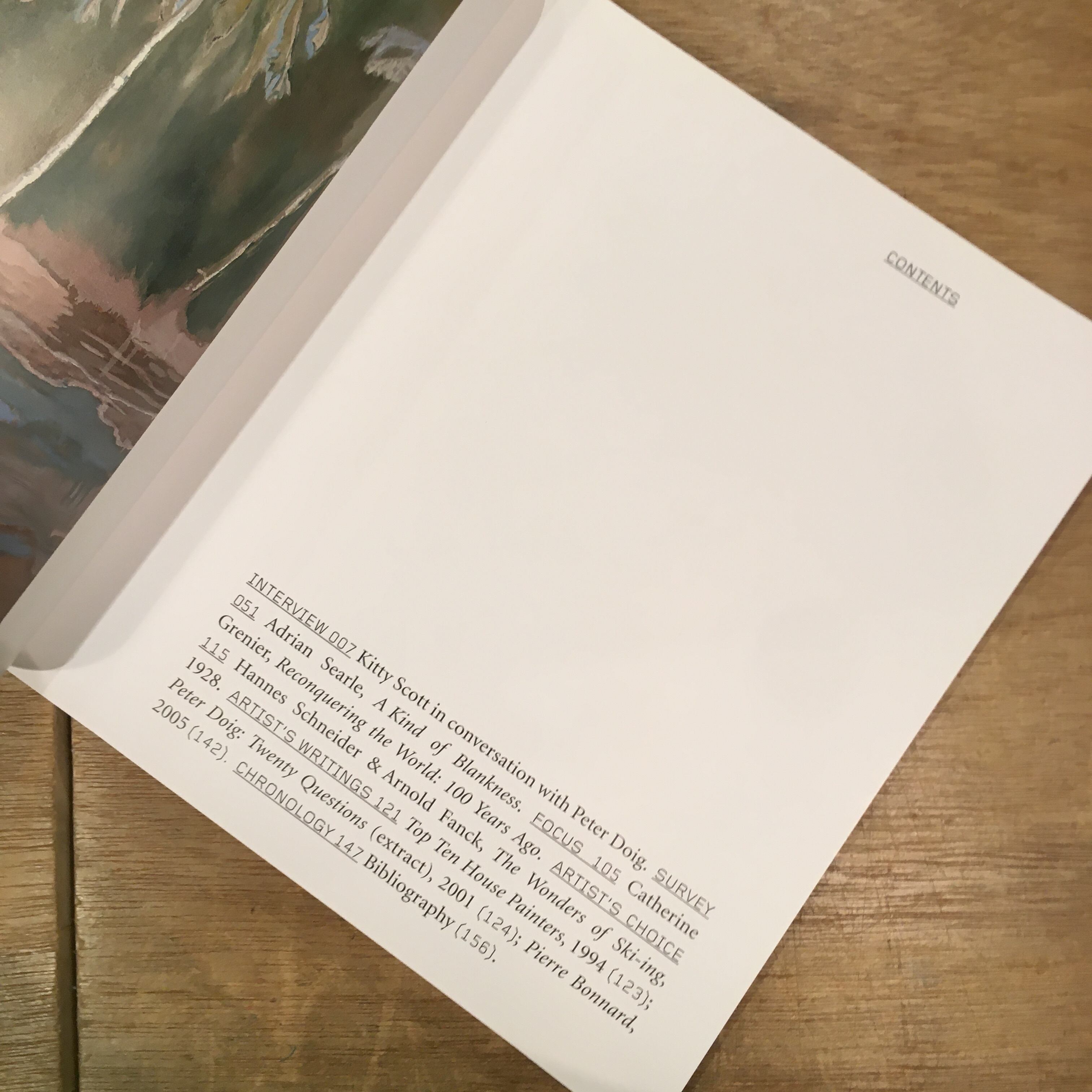 Peter Doig, Adrian Searle, Kitty Scott, Catherine Grenier | 百年