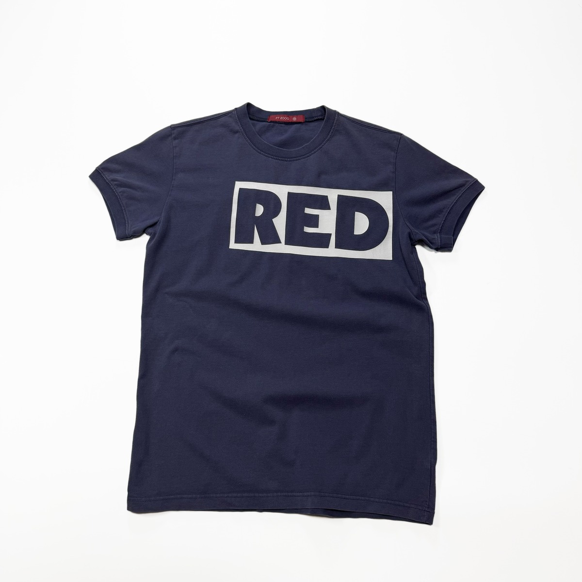 PT2000 RED ringer tee | Feel used clothing