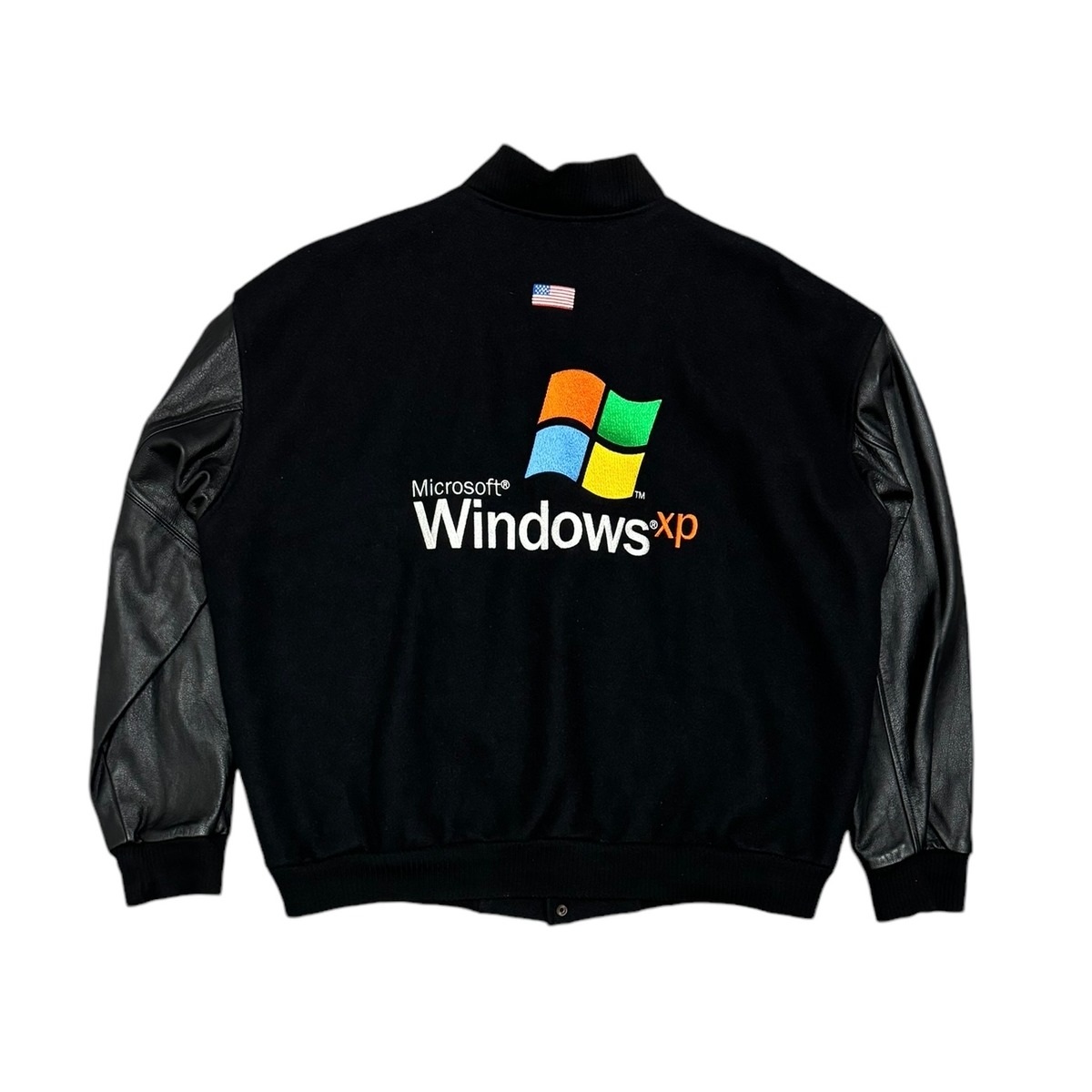 00s Microsoft Windows xp Varsity Jacket (L) | Stockhome