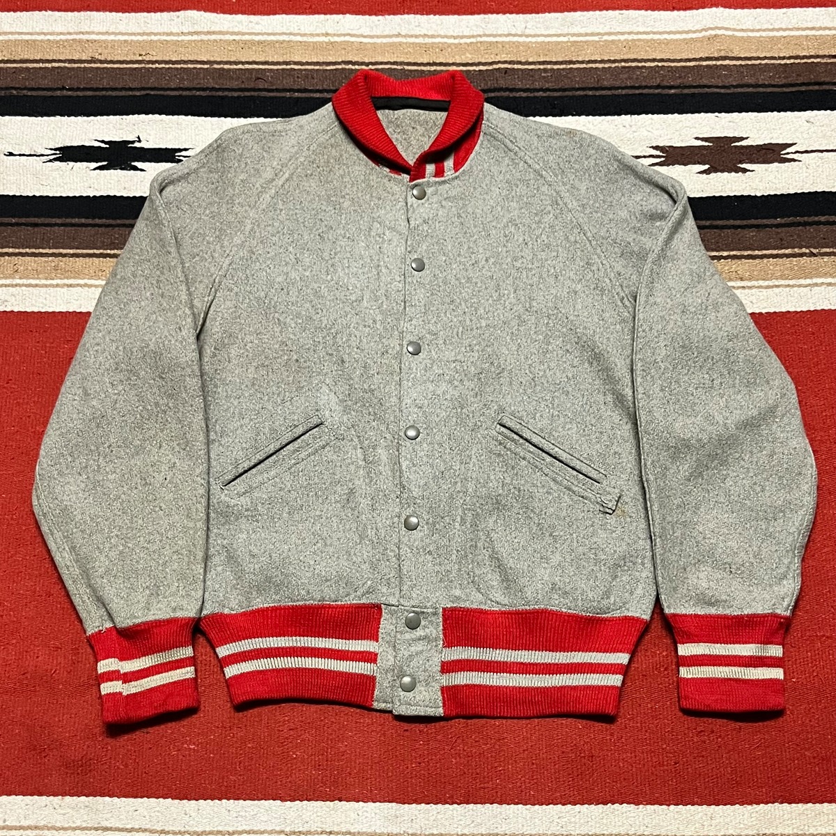 WETHERBEE Wool Stadium Jacket size 40 | DESERTSNOW