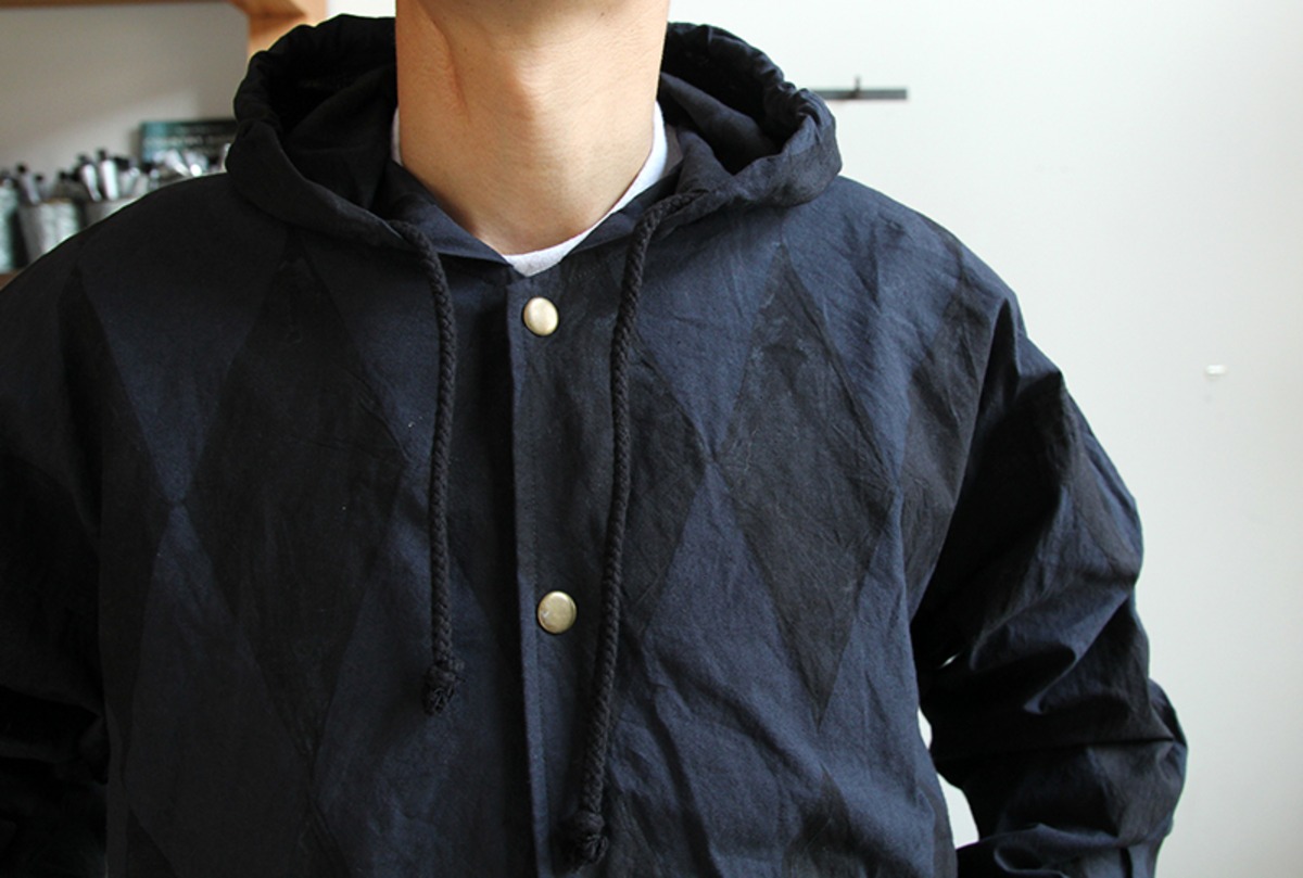 jawandi/ジャワンディ Snap Button Hoodie (D.GRAY) | giraffe