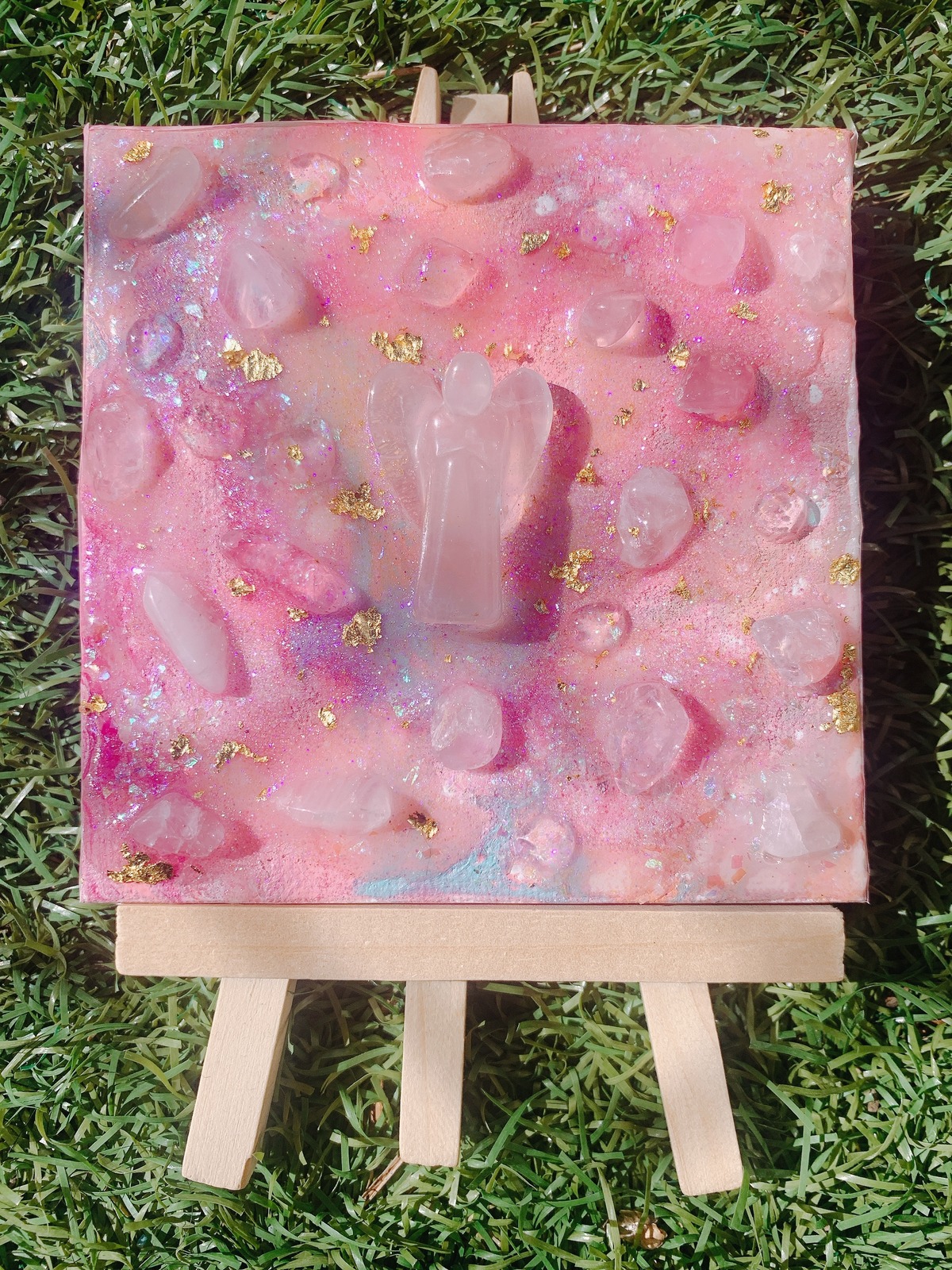 energy healing art〜ローズクォーツエンジェル | chikachi