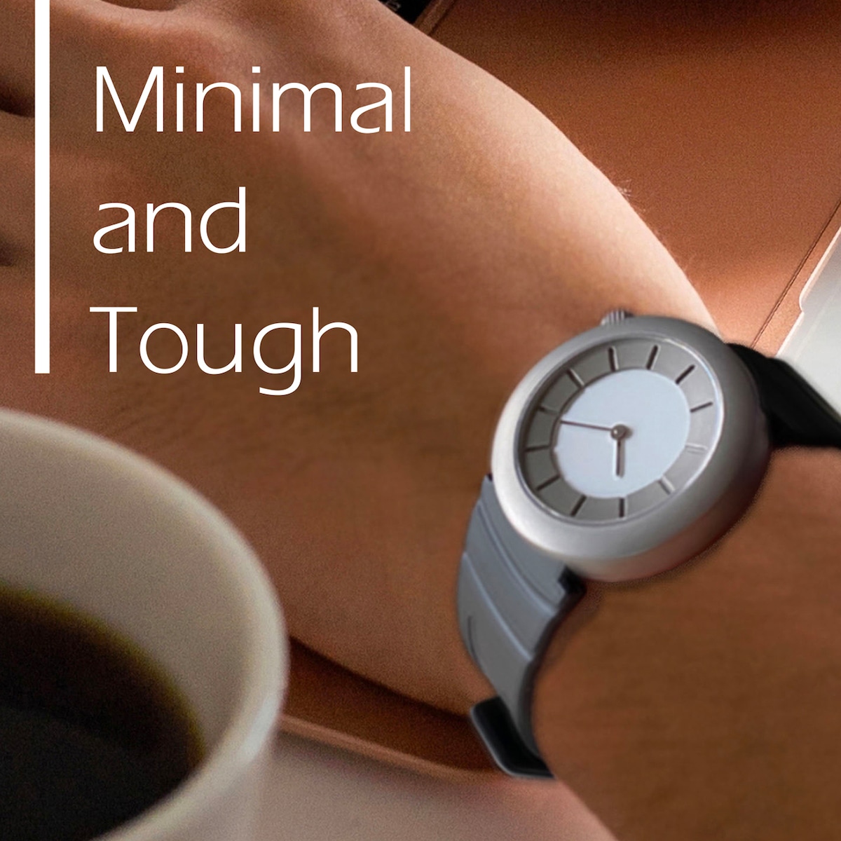 Tough Watch (gray) | H.Hara Watch Studio