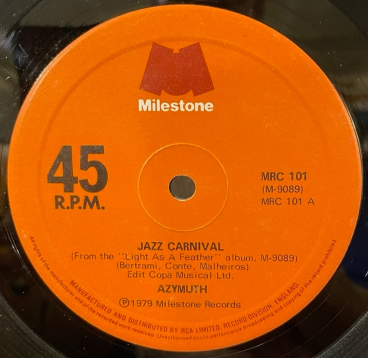 Azymuth "Jazz Carnival" 12" | EAD RECORD