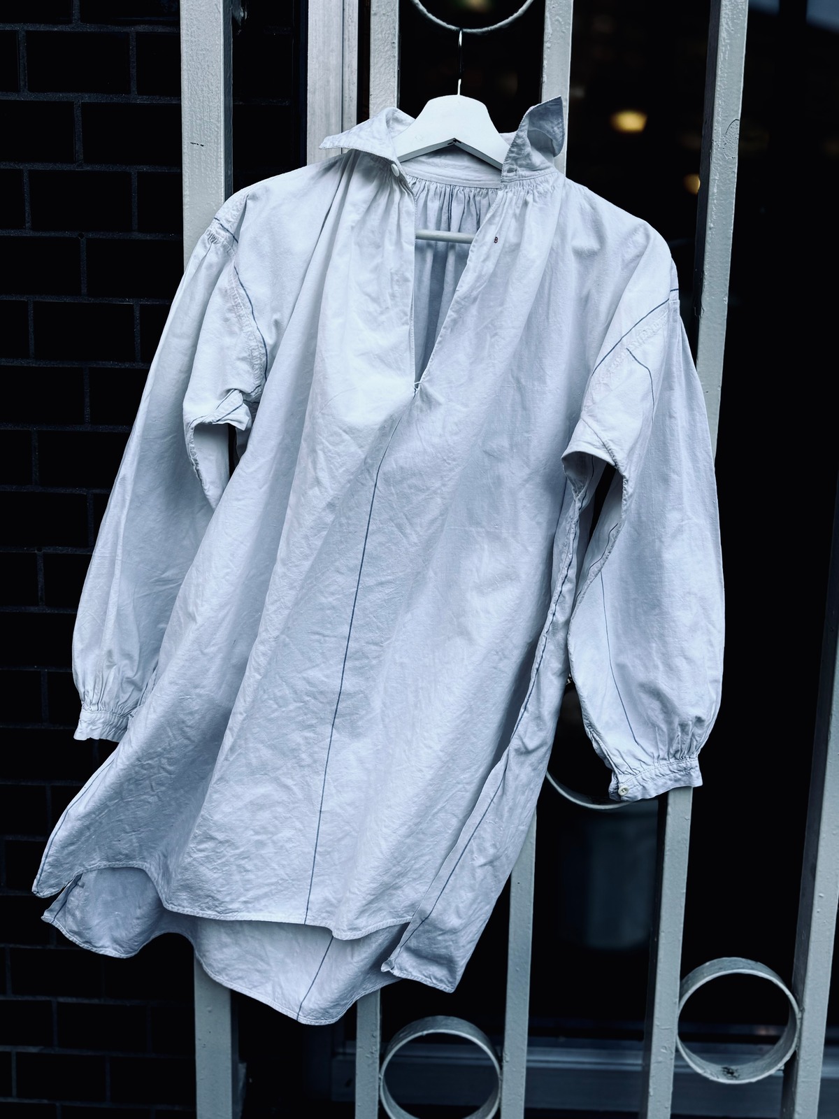 1900s French antique smock work shirts | DIGNITY