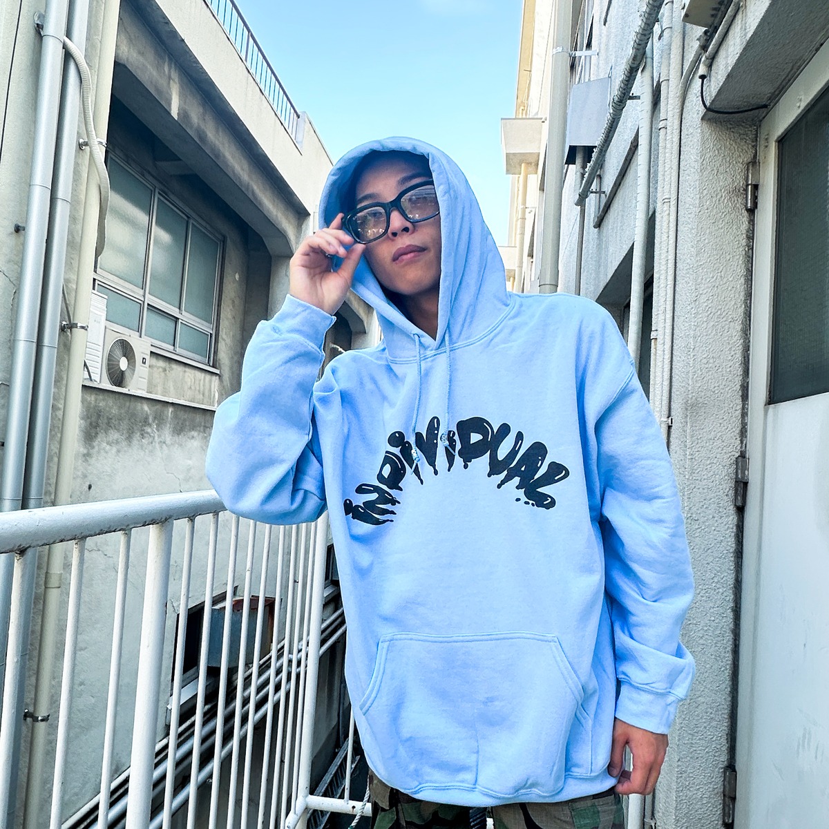 wall paint Pull Sweat / BLUE | individual